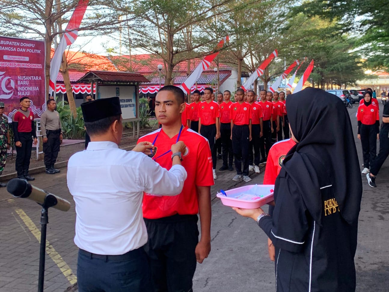 40 Calon Paskibraka Dompu 2024 Didiklat
